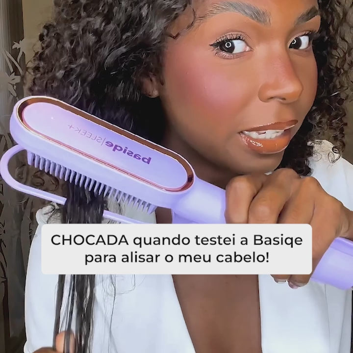 SLEEK PLUS | Escova Alisadora – Basiqe